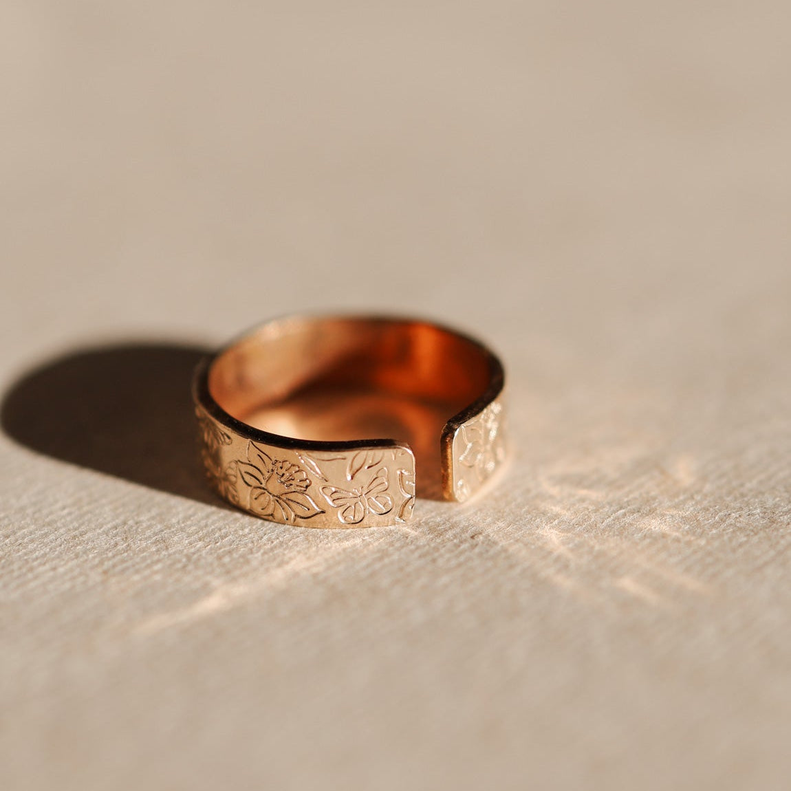 Azalea Ring • Spring Collection • Cuff Ring – KBN Jewellery